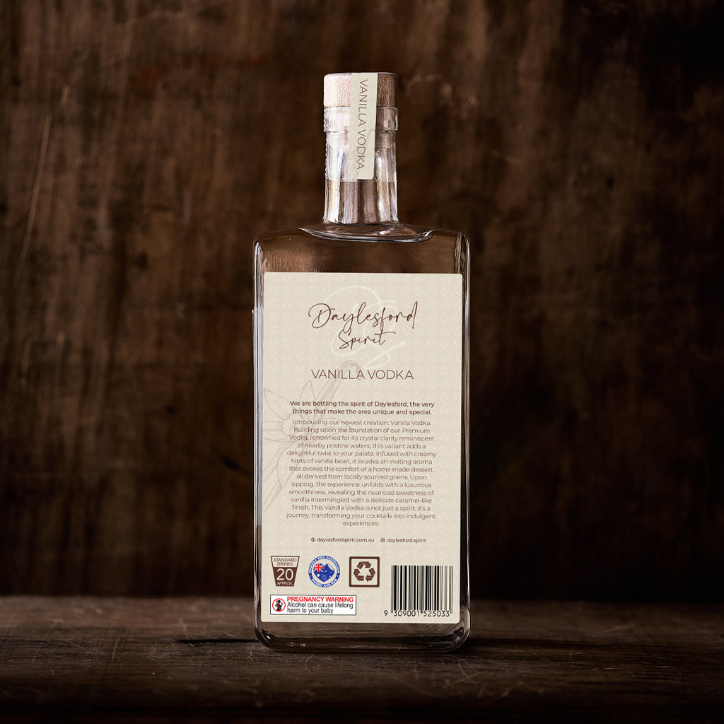 Vanilla Vodka | Daylesford Spirit